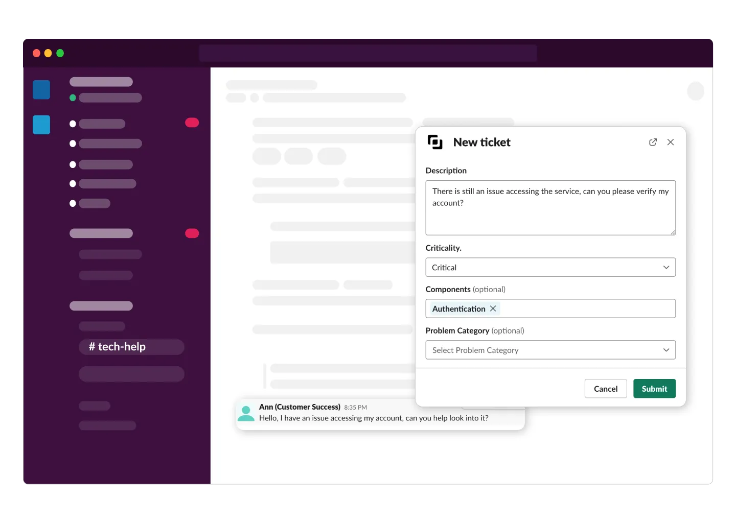Slack Ticketing System Help Desk For Slack Suptask